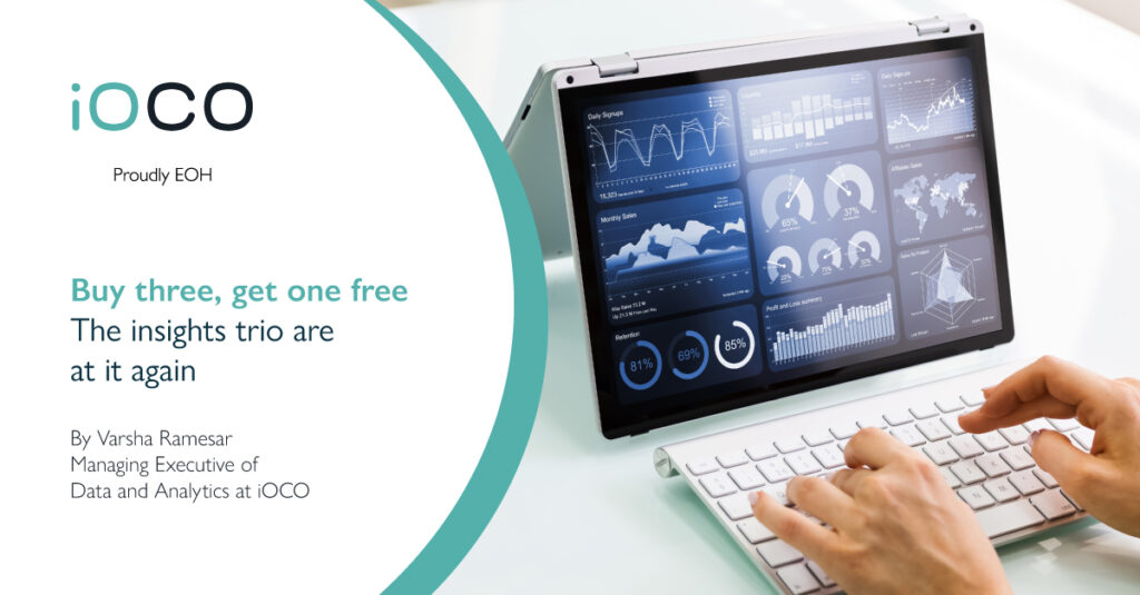 Buy three, get one free. The insights trio are at it again. | iOCO South Africa